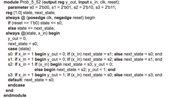 Solved 5.52 Draw the state diagram of the machine described | Chegg.com